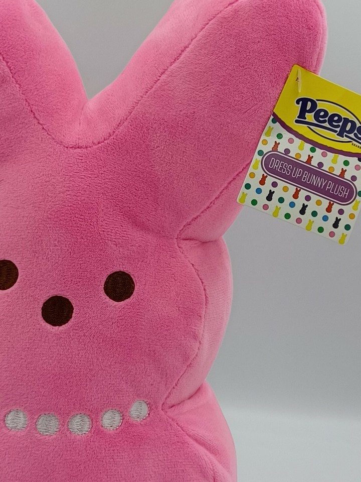 Peeps Dress Up Bunny Plush LARGE 13" Pink Ballerina NEW with Tags | eBay