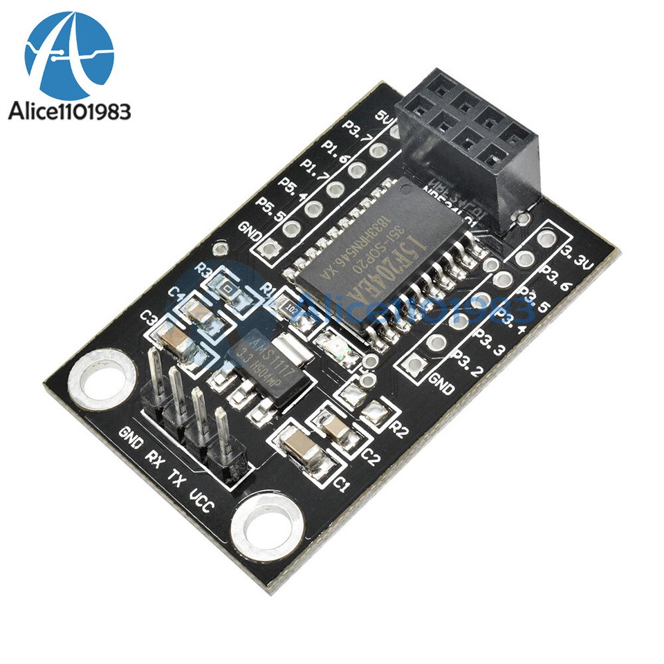 STC15F204 NRF24L01+ interface Wireless driver Board Wireless ...