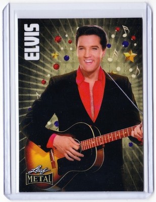 2024 Leaf Elvis Presley Icons Collection Super Prismatic Gold Card # 1/ ...