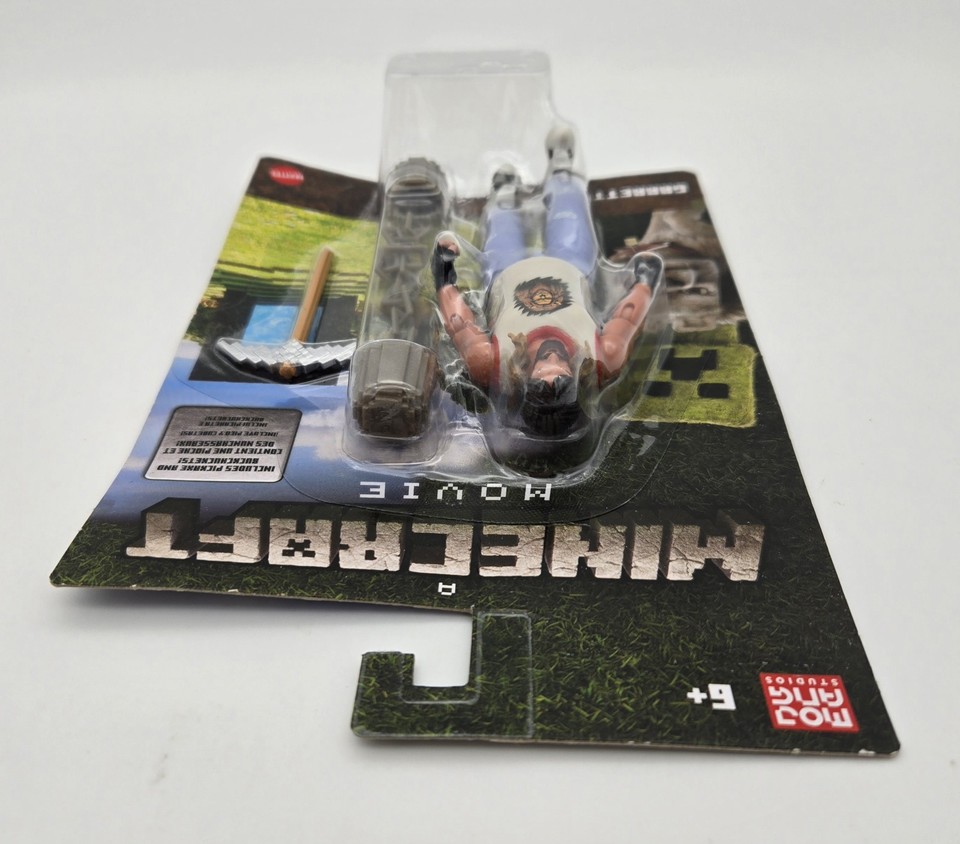 Minecraft Movie Mattel Garrett Action Figure 2024 Character Toy New ...