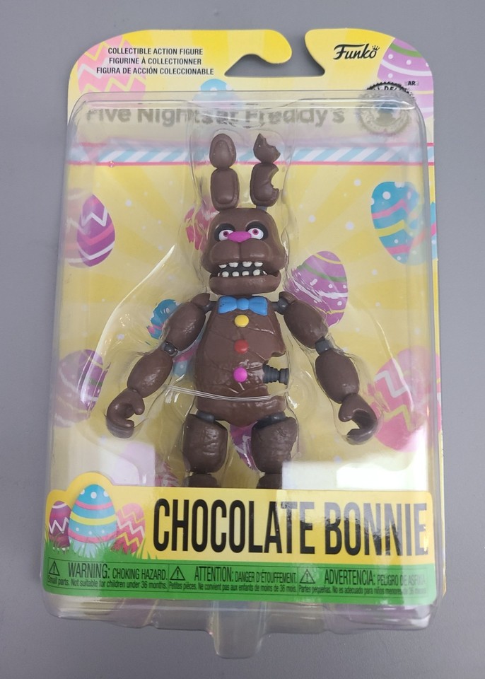 FNAF Chocolate Bonnie & Easter Bonnie Set of 2 Action Figures- New | eBay