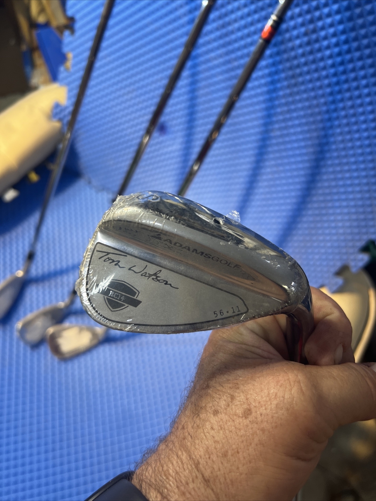 4 New Clubs Adams Golf Speedline Plus, PW, Tom Watson Sand Wedge, 8 ...