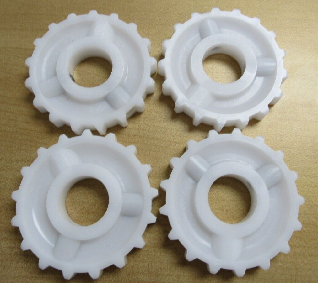 Lot of 4 WireBelt CO G47-3D8 Sprocket Delrin 1/2" Pitch 1" Bore 3" OD 1 ...