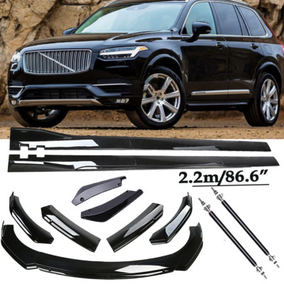 For Volvo XC60 XC40 XC90 Front Bumper Spoiler Body Kit / Side Skirt ...