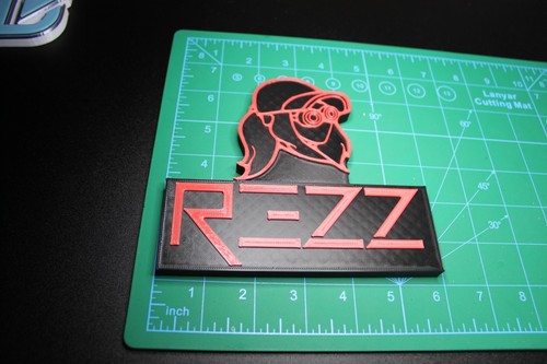 Rezz 3D printed Logo Sign Wall Desk Shelf | eBay