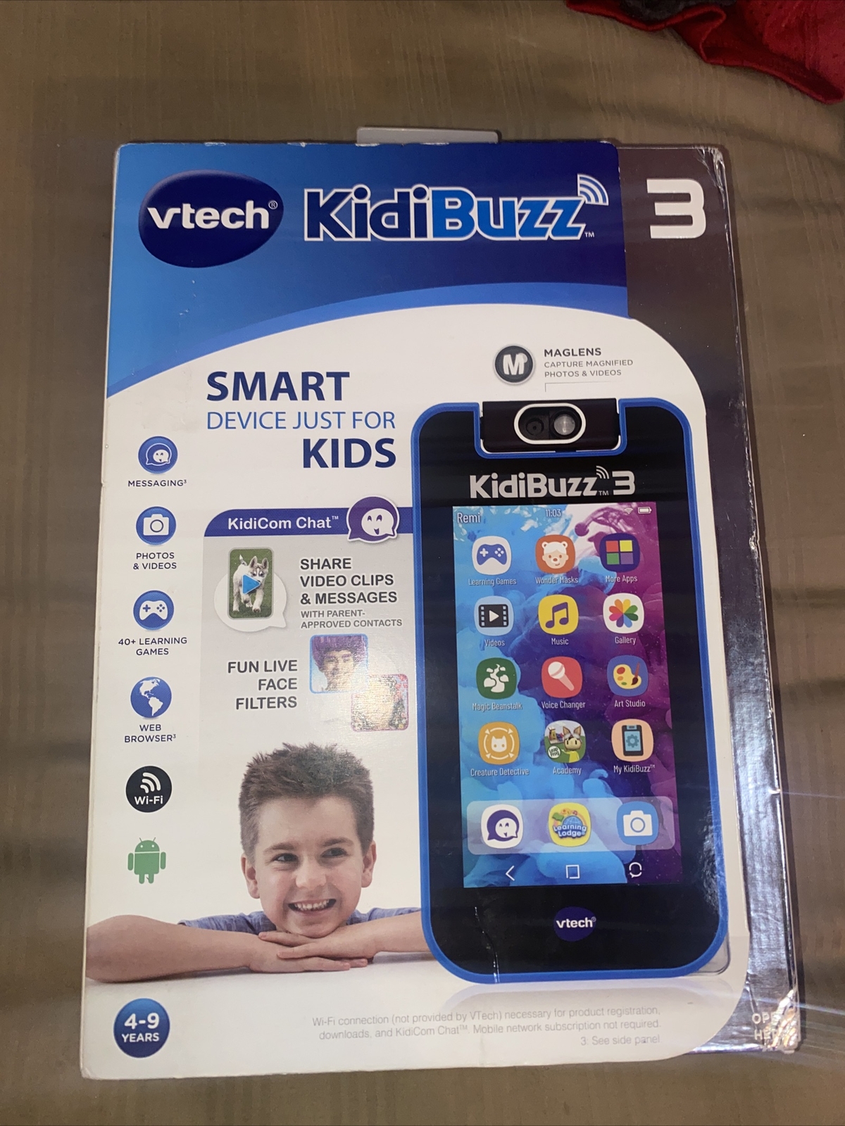VTech KidiBuzz 3 Smart Device - Black for sale online | eBay