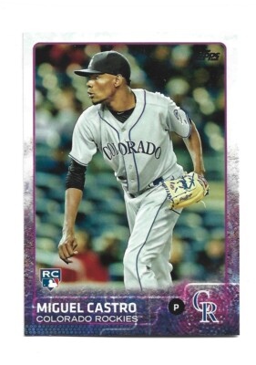 2015 Topps #US116 Miguel Castro RC, Arizona Diamondbacks | eBay