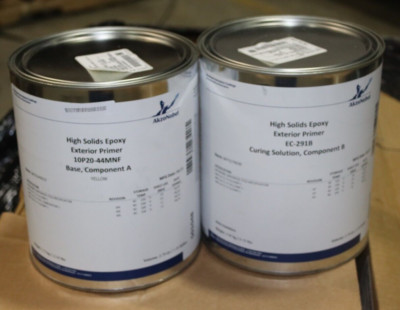 AkzoNobel Yellow Epoxy Primer Exterior Paint Coating 2 GALLON HIGH ...