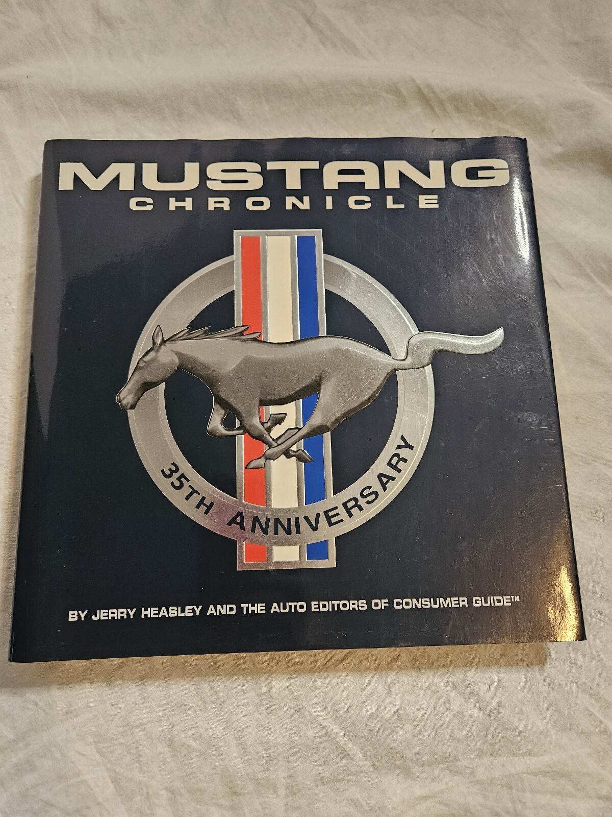 MUSTANG CHRONICLE BY JERRY HEASLEY 35th ANNIVERSARY HARDCOVER with ...