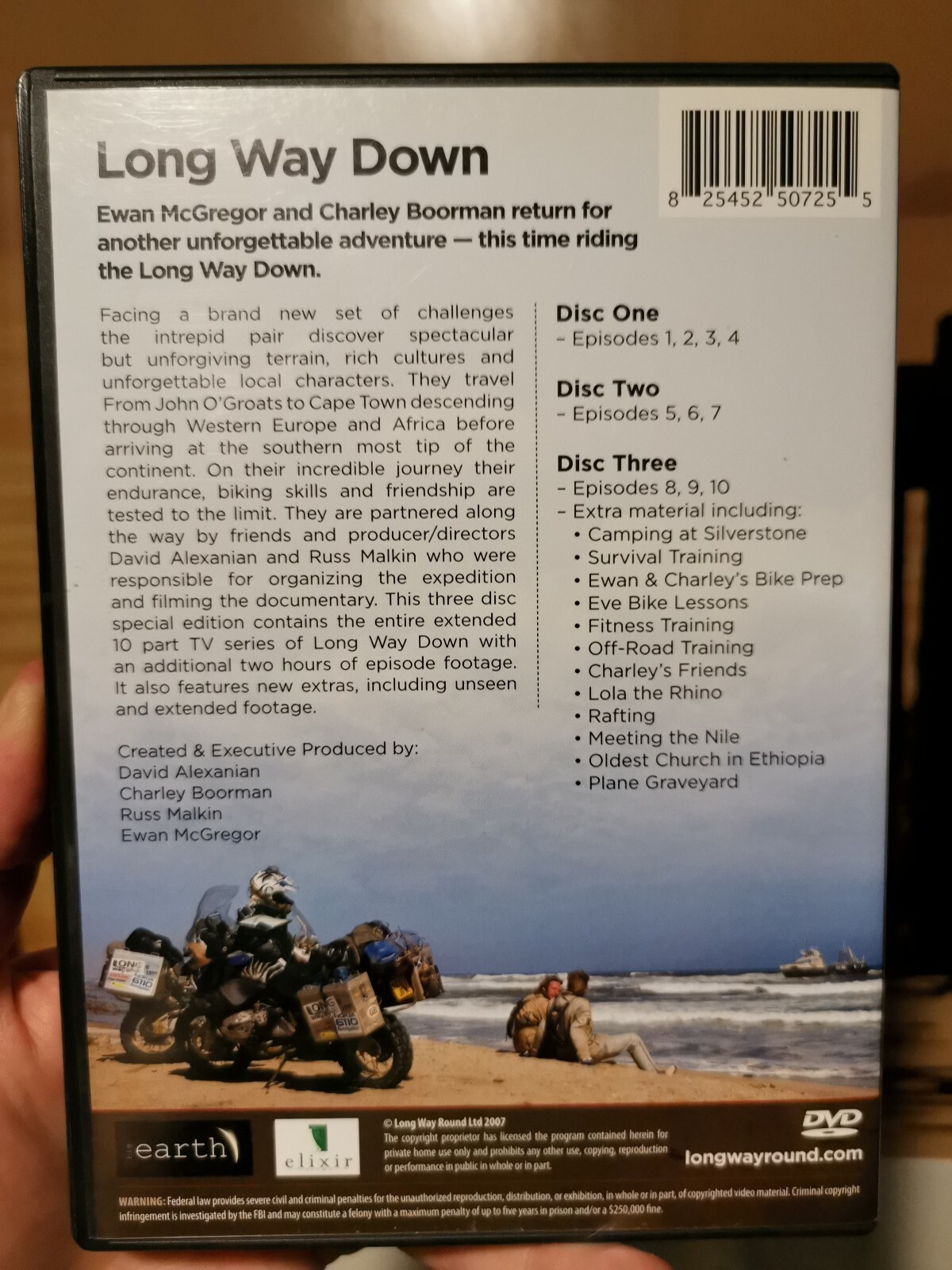 Long Way Down: The Complete TV Series (DVD) Ewan McGregor & Charley ...
