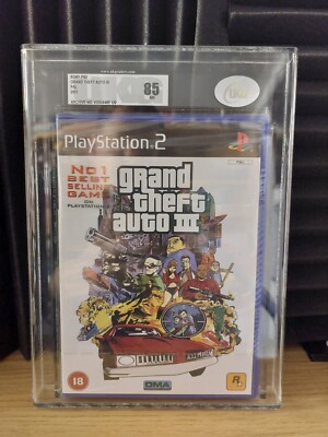 Grand Theft Auto 3 Ps2 GRAND THEFT AUTO III 3 PS2 Game GTA3 NEW Sealed