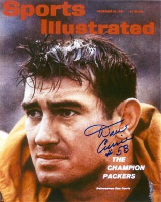 Dan Currie Autographed 8x10 Photo - Packers Sports Illust | eBay
