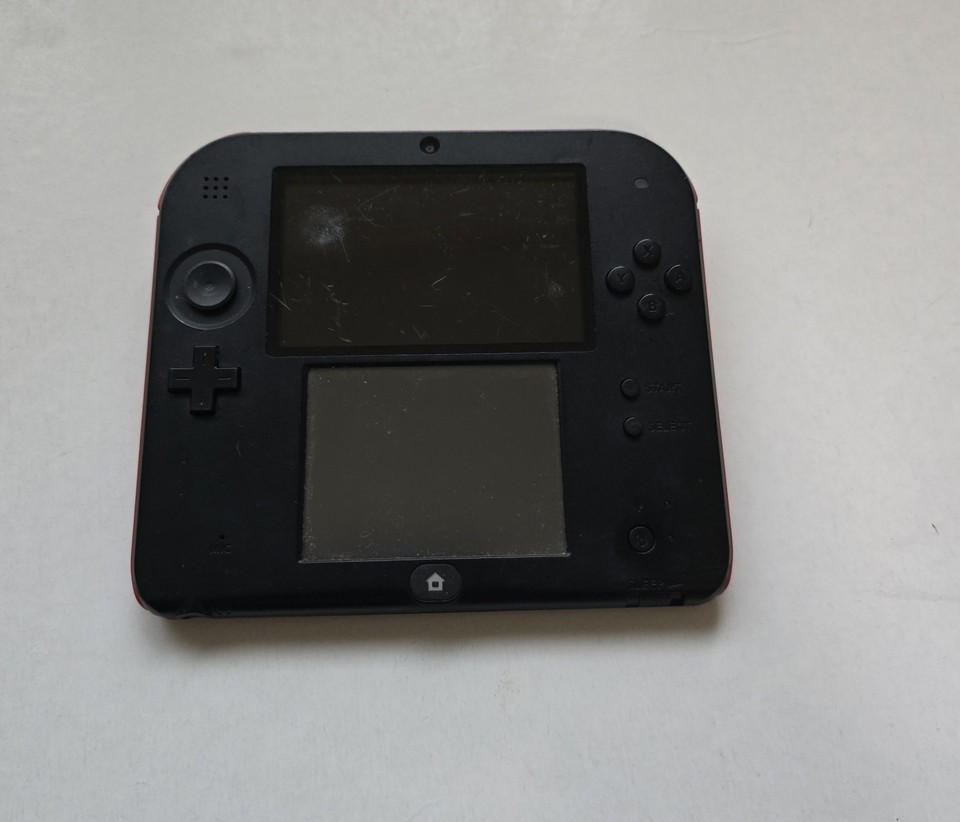 Nintendo 2DS Handheld Game Console FTR-001 Black/Red Mario Kart 7 ...