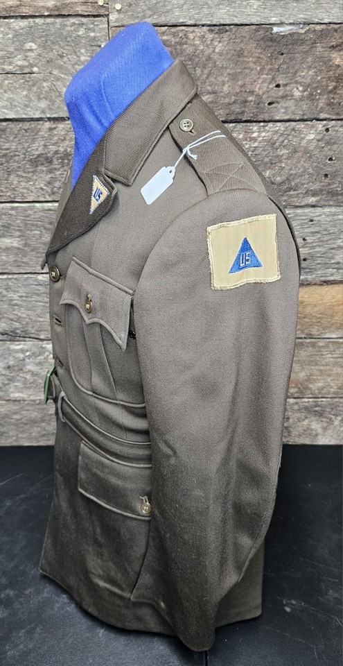 WW2 US Army Officers Civilian War Correspondent Wool Jacket | eBay