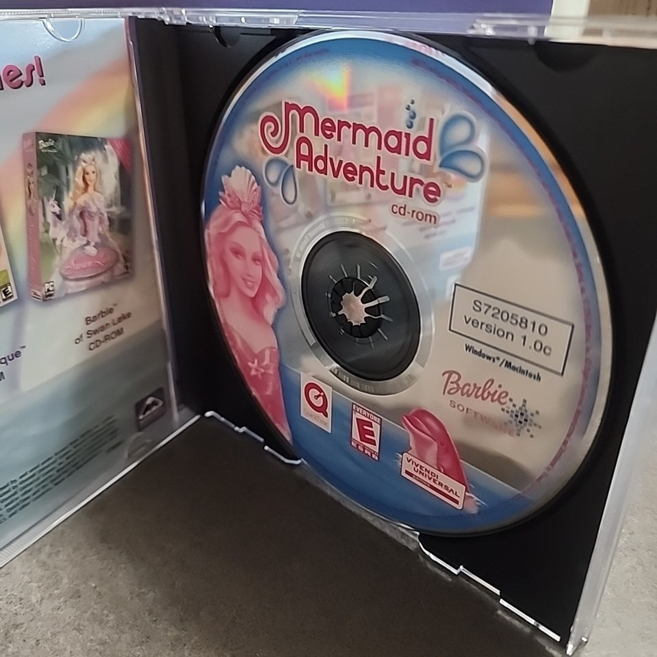 Barbie PC Software, CD-ROM: Mermaid Adventure (2004) - | eBay