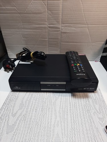 Humax Foxsat HD GB TV Receiver Freesat Set Top Box With Remote TESTED ...