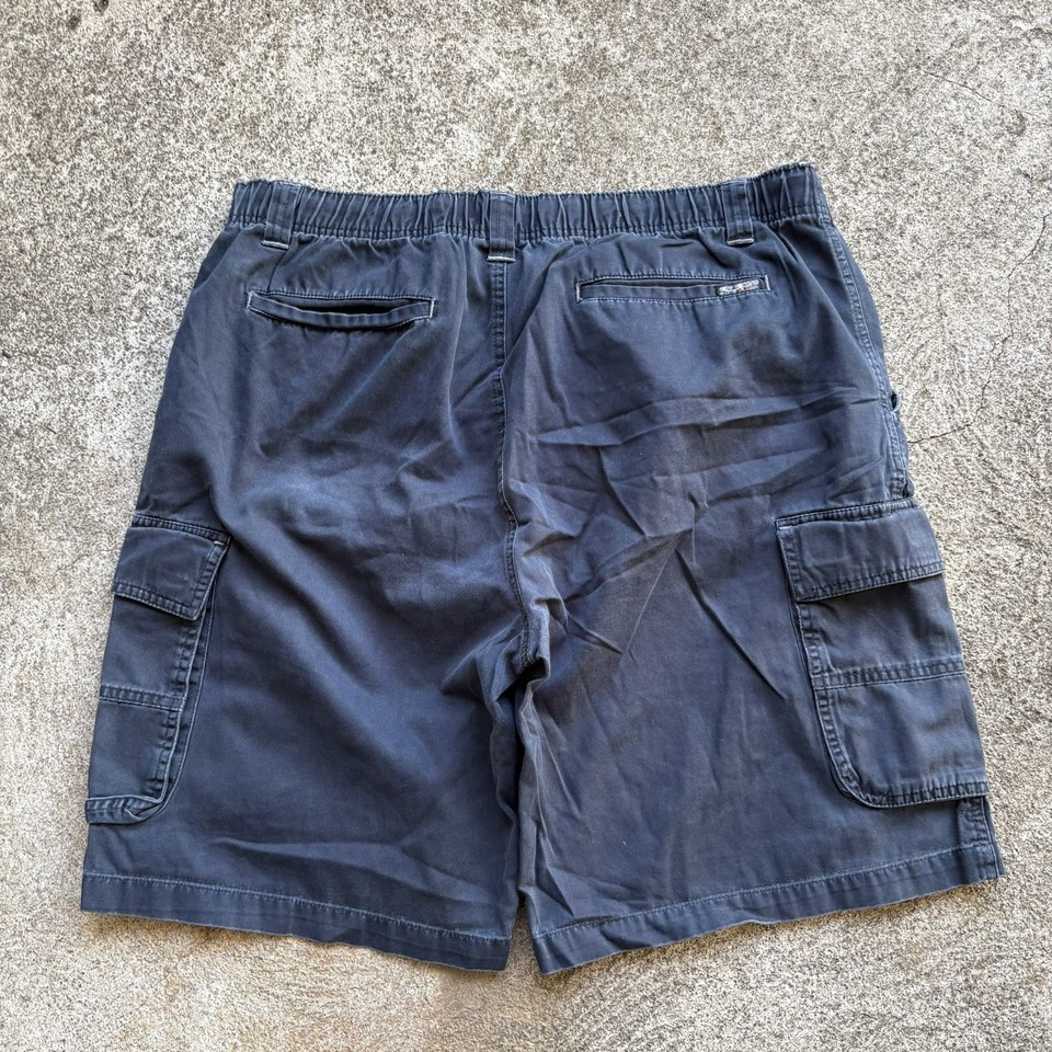 Vintage OP Ocean Pacific Cargo Shorts Men Large Blue Beach Outdoors | eBay