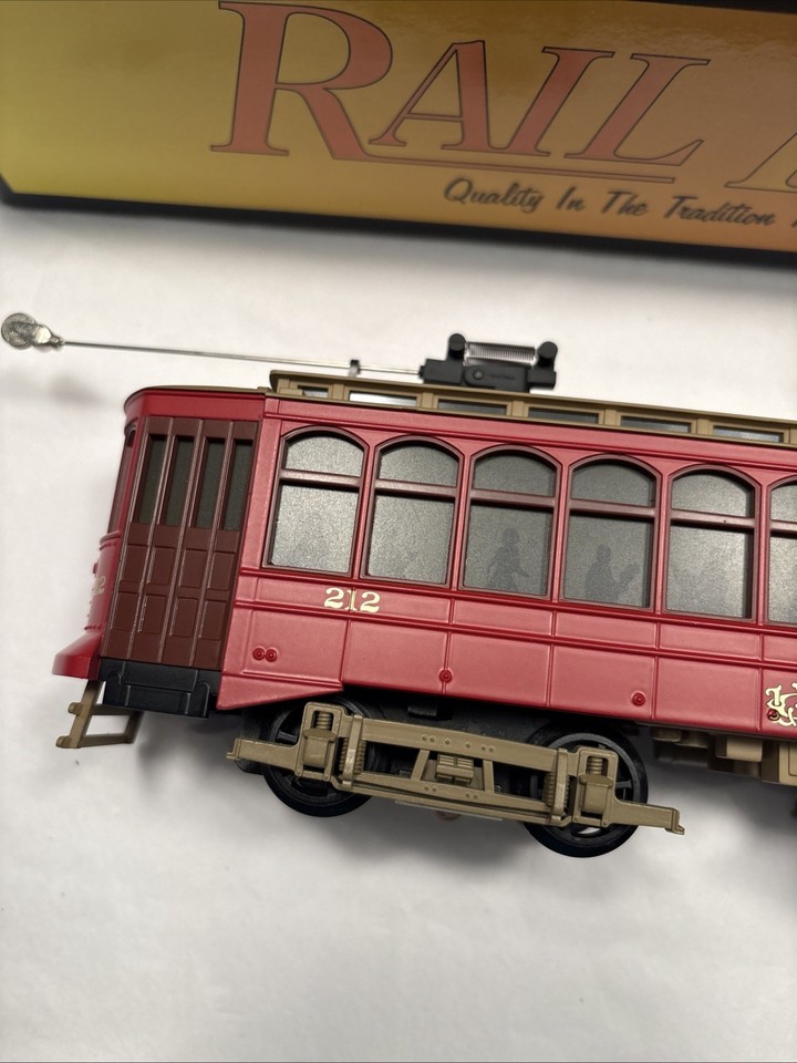 MTH Railking 30-2512-0 Semi Convertible Brill Trolley | eBay
