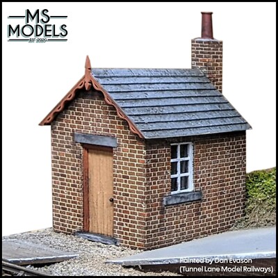 Eardington Station Hut Lineside GWR N/TT/OO/O TT:120 Gauge Scale Model ...