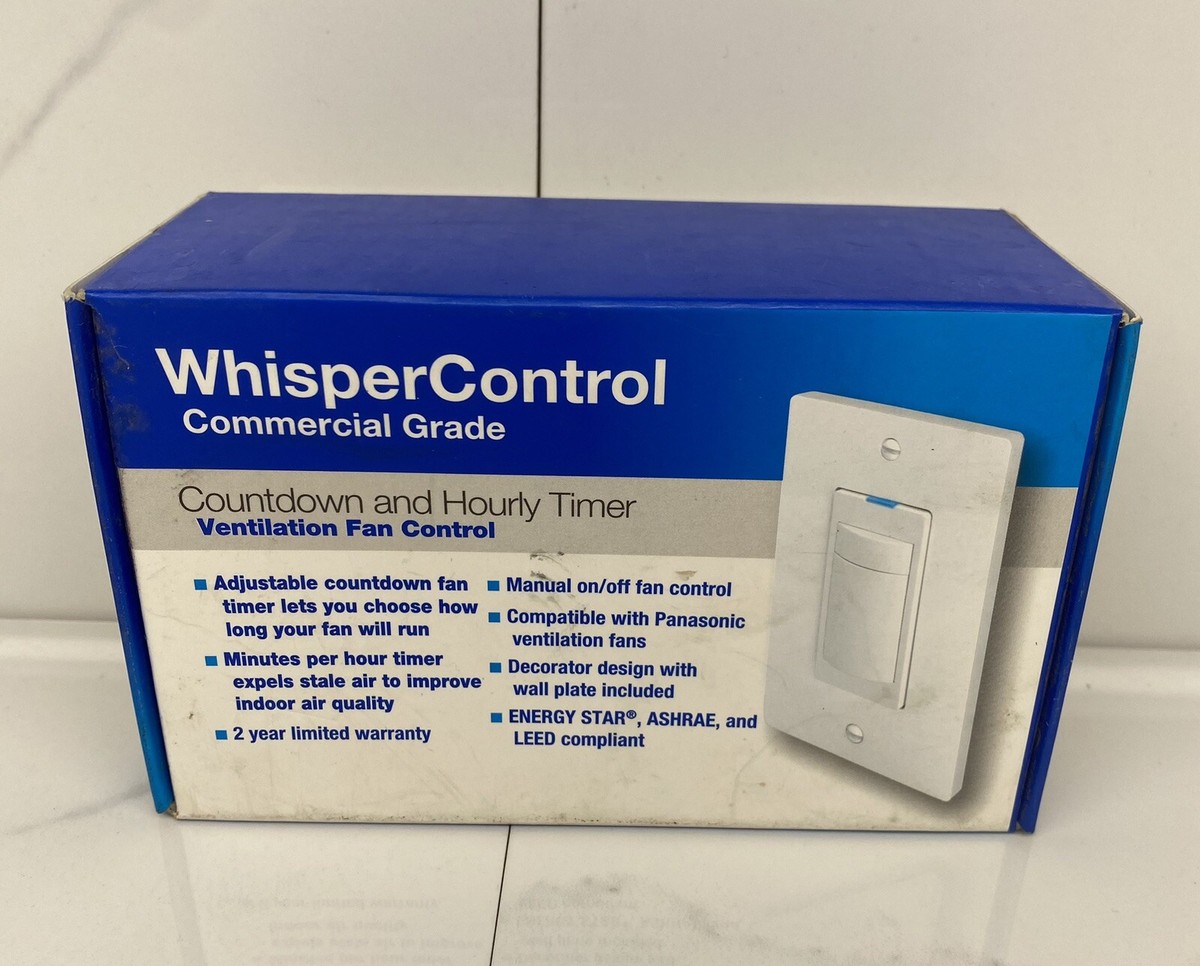 Ashrae Exhaust Fan Timer Switch BROAN CD60W Exhaust Fan Timer,9