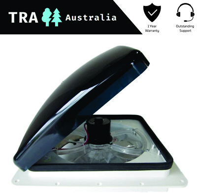 CARAVAN POP UP ROOF HATCH AIR VENT FAN - 12V - AIR IN & OUT | eBay ...