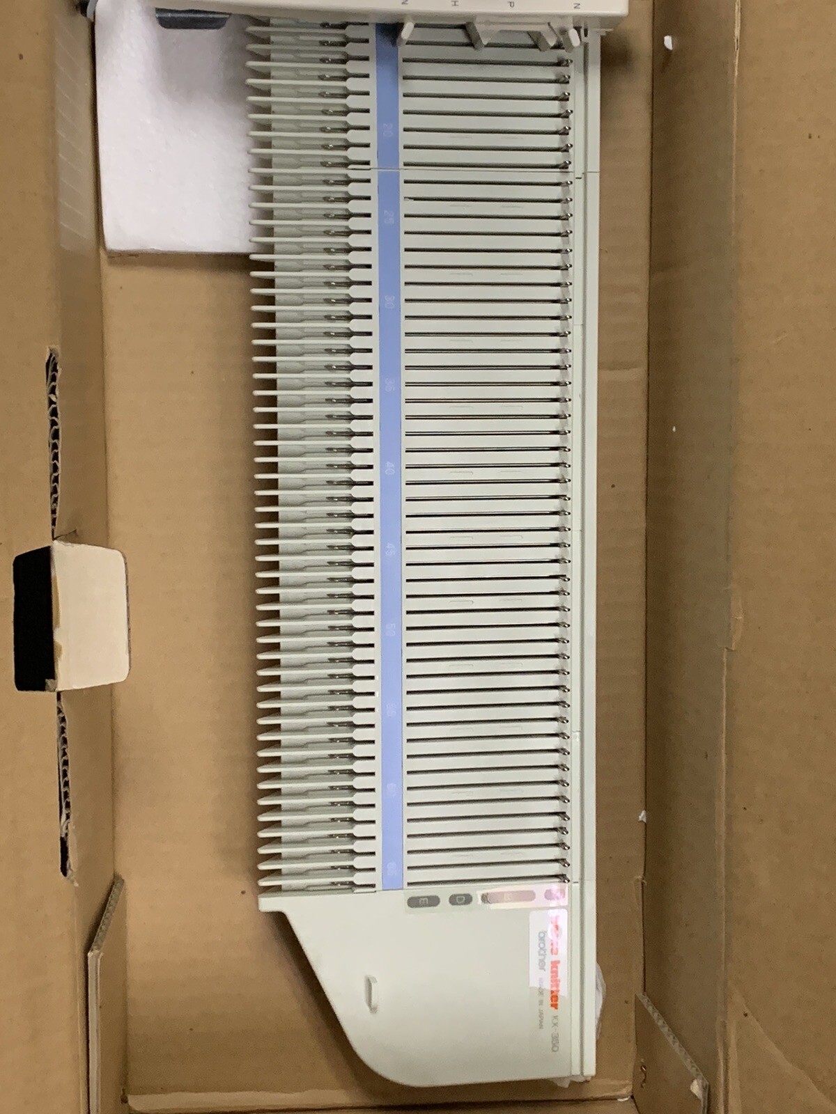 Vintage Brother KX350 Kx-350 Knitting Machine Home KNITTER for sale ...