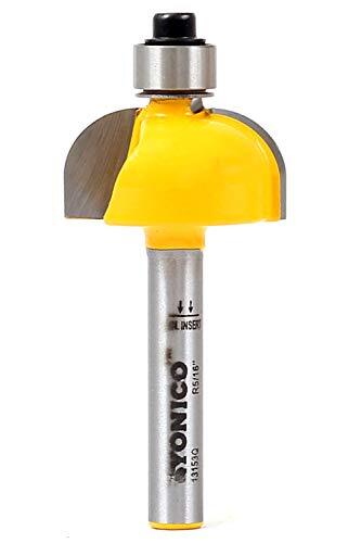 YONICO Cove Router Bits Edge Forming 5/16-Inch Radius 1/4-Inch Shank ...
