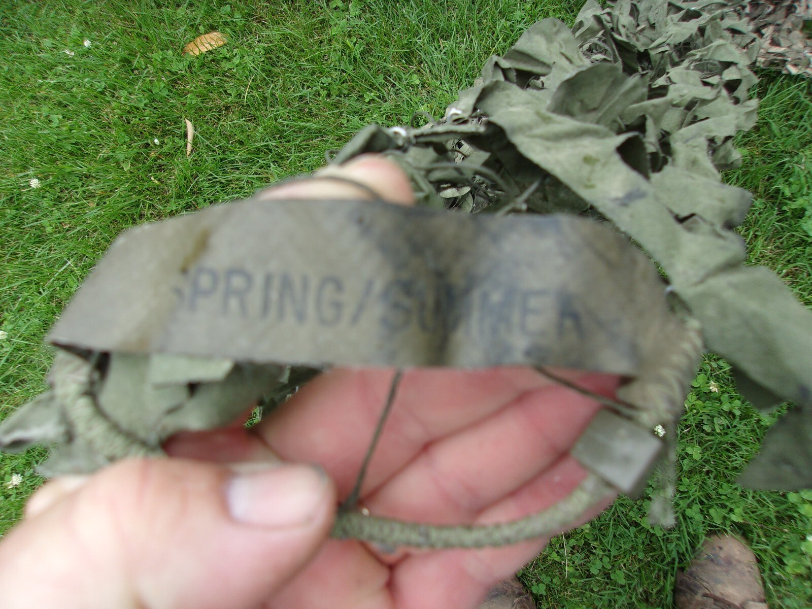 MILITARY SURPLUS 24x24 CAMO CAMOUFLAGE NET NETTING+REPAIR KITS FAIR ...