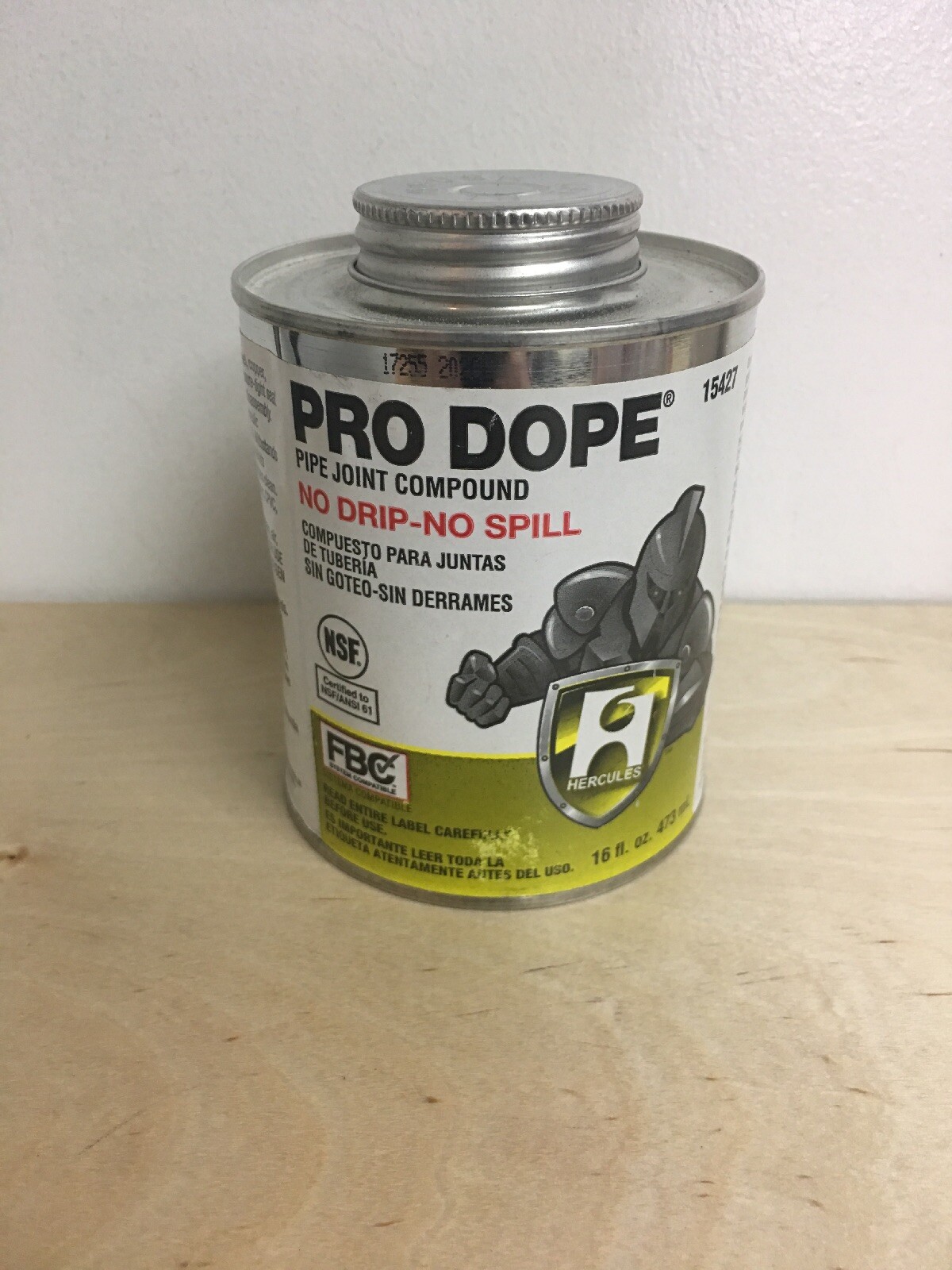 Oatey 15427 Hercules Pro Dope 1 Pint Thread Sealant Screw Cap with ...