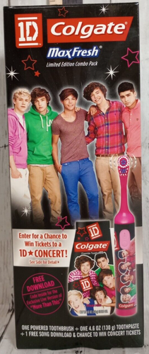 One Direction 1D Colgate MaxFresh LE Toothpaste & Electric Toothbrush ...