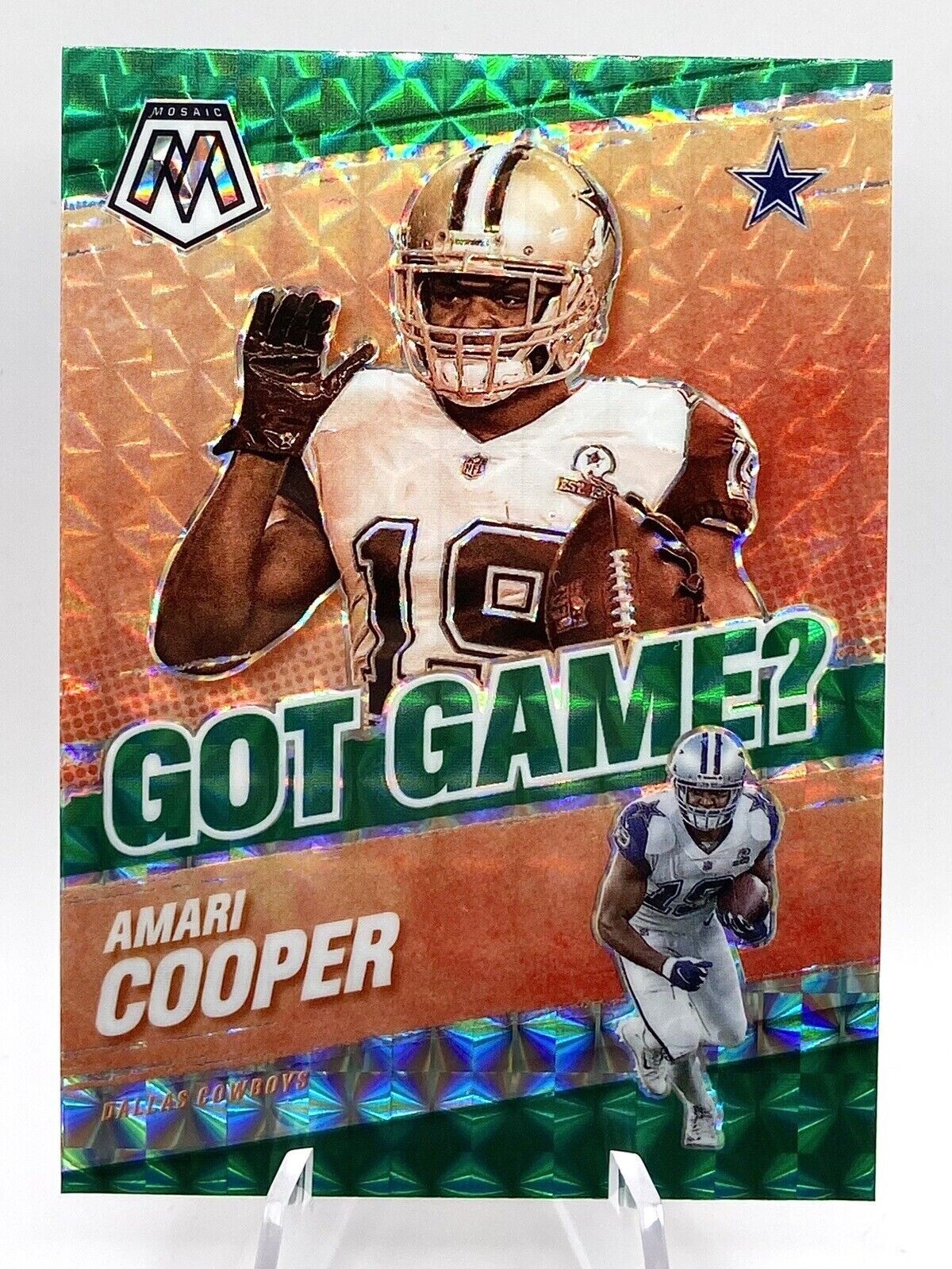 2021 Panini Mosaic - Got Game? Mosaic Prizm #GG-18 Amari Cooper for ...