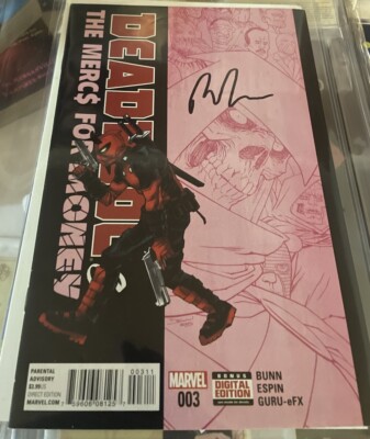 Ryan Reynolds Autographed Deadpool Signed Comic Book W/Sketch | eBay