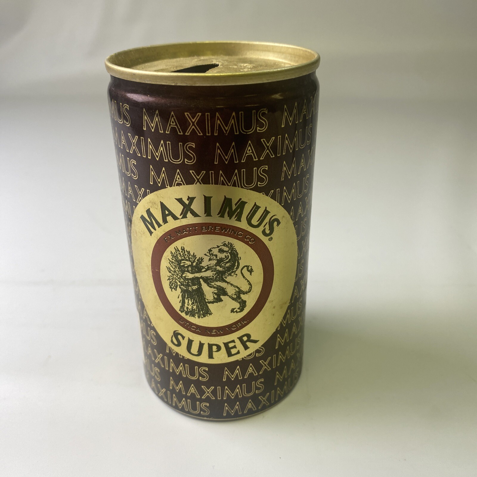 Maximus Super 12oz Top-Opened Collectible Pull Tab Beer Can | eBay