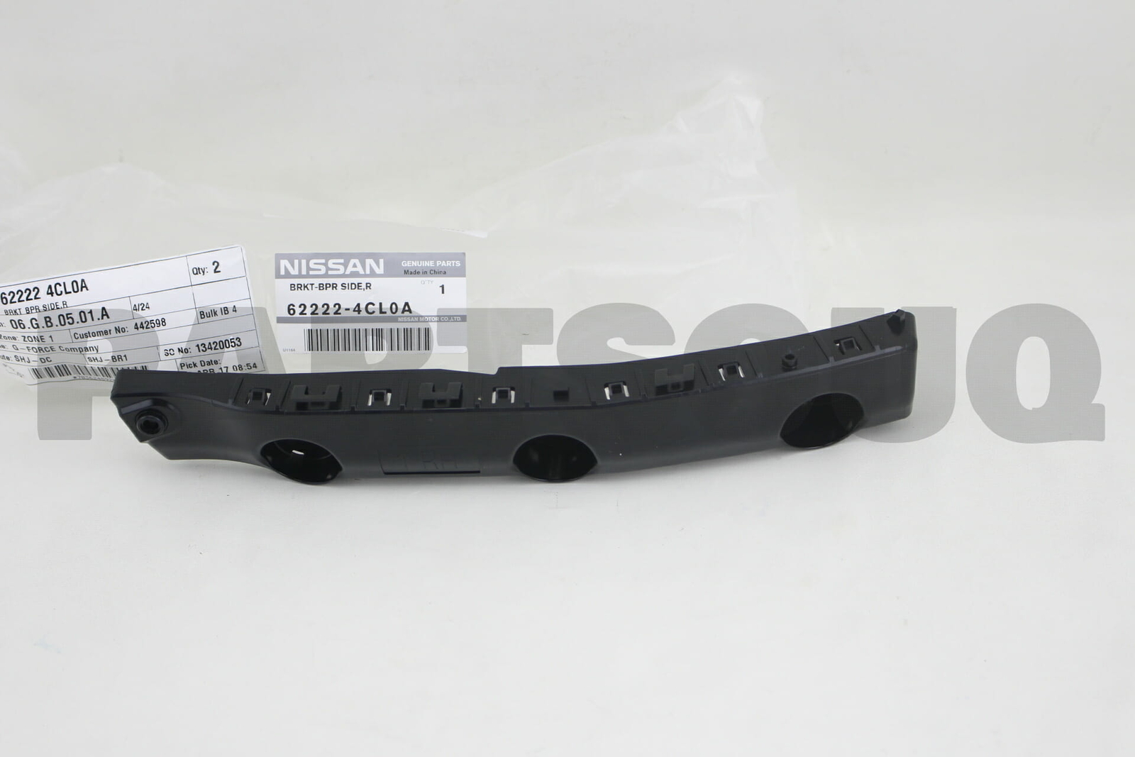 622224CL0A Genuine Nissan BRKT BPR SIDE,R 62222-4CL0A | eBay