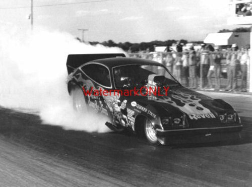 "Jungle Jim" Liberman 1976 "Revell" Chevy Monza NITRO Funny Car PHOTO ...