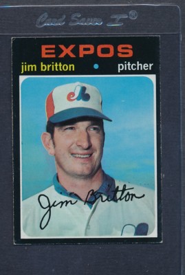 1971 Topps #699 Jim Britton Expos EX *5216 | eBay