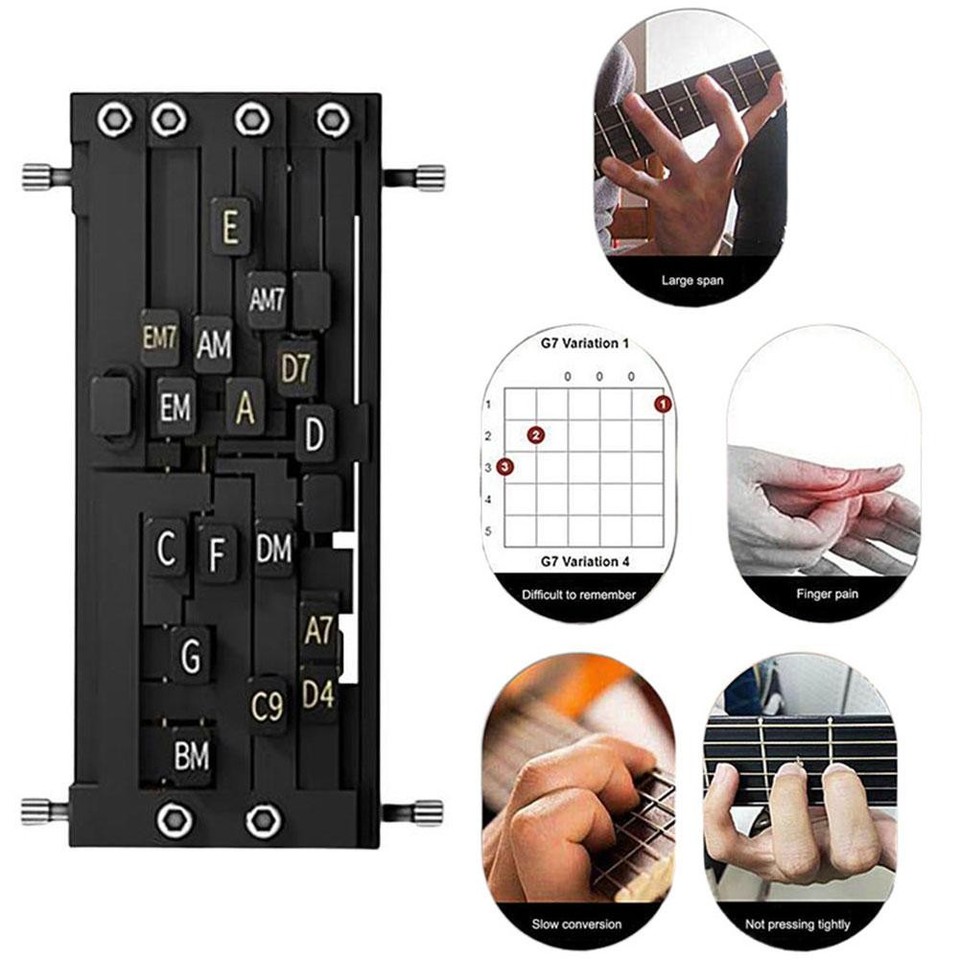 Guitar Chord Trainer Guitar Aid Tool Chords Trainer for Beginners ...