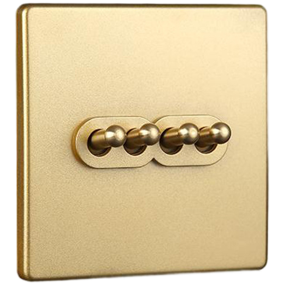 Retro Design Vintage Brass Switch Retro Light Switch Elegant Home Decor ...
