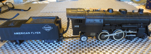 American Flyer Reading #302 Atlantic Steam Locomotive & Metal Tender | eBay