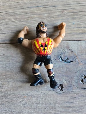 DIRTY WWF Hasbro ADAM BOMB Figure Series 11 1994 WWE WCW Loose Wrath ...