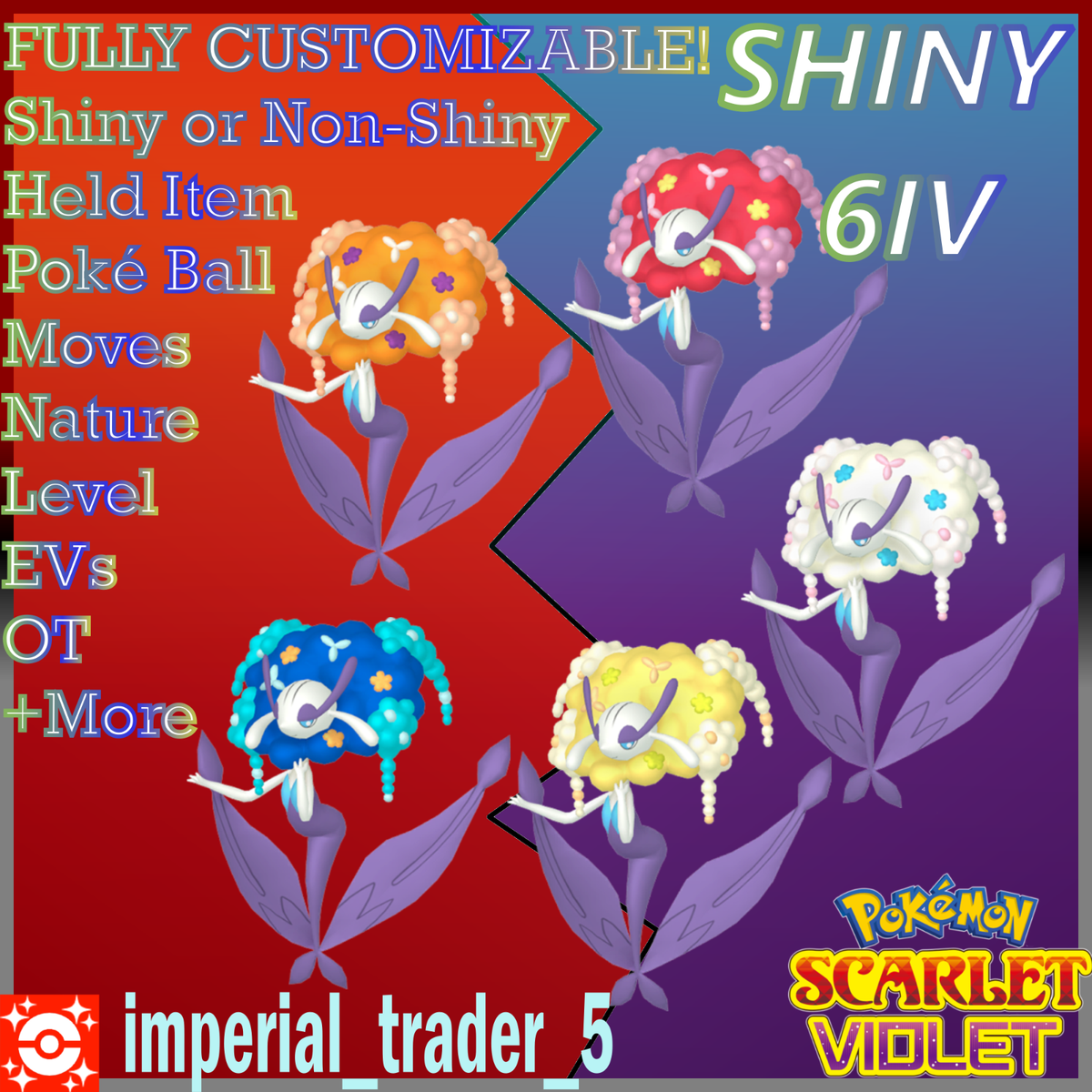 Pokemon Florges Shiny