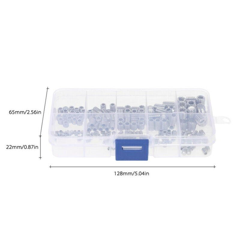 Nuts Head Cap Screws Set Hexagon Socket Drive Insert Threaded For Wood ...