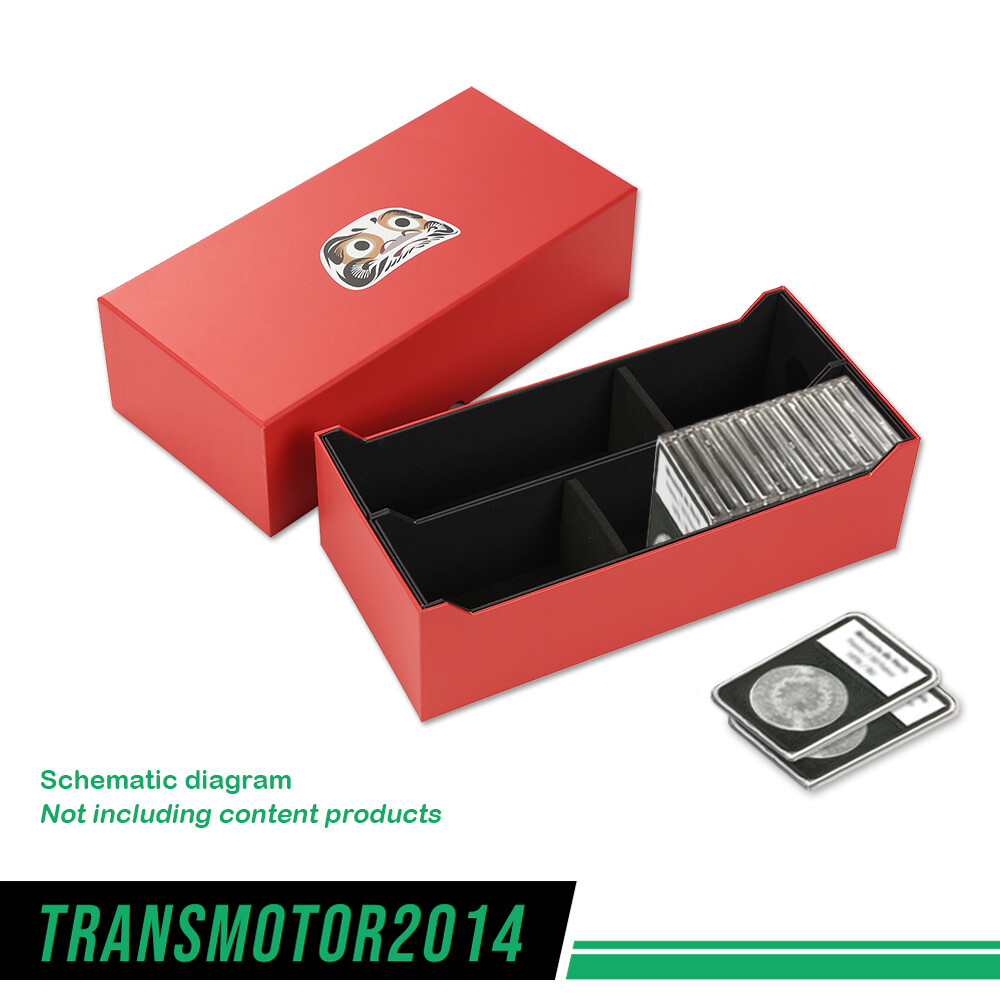 Fit For Intercept Shield holds 50 Slabs Coin Holders Coin Storage Box ...