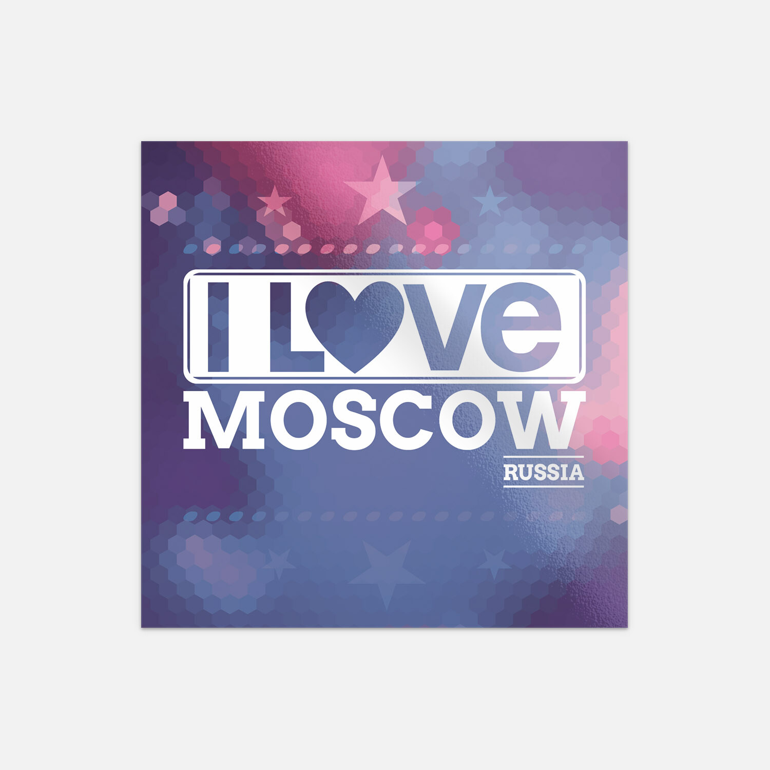 I Love Moscow City Russia Slogan Vinyl Sticker Decal | eBay