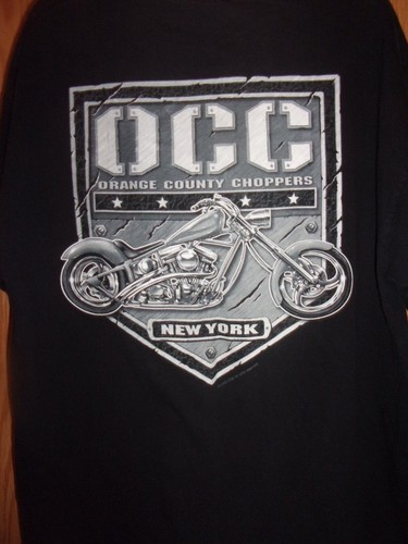 OCC Orange County Choppers New York black XL t shirt | eBay