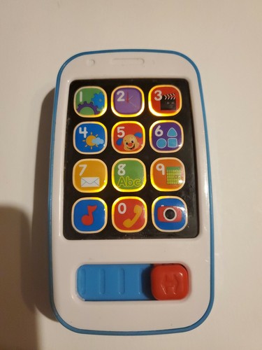 Fisher-Price 2.5X5" Lighted Musical Talk Telephone Interactive ...
