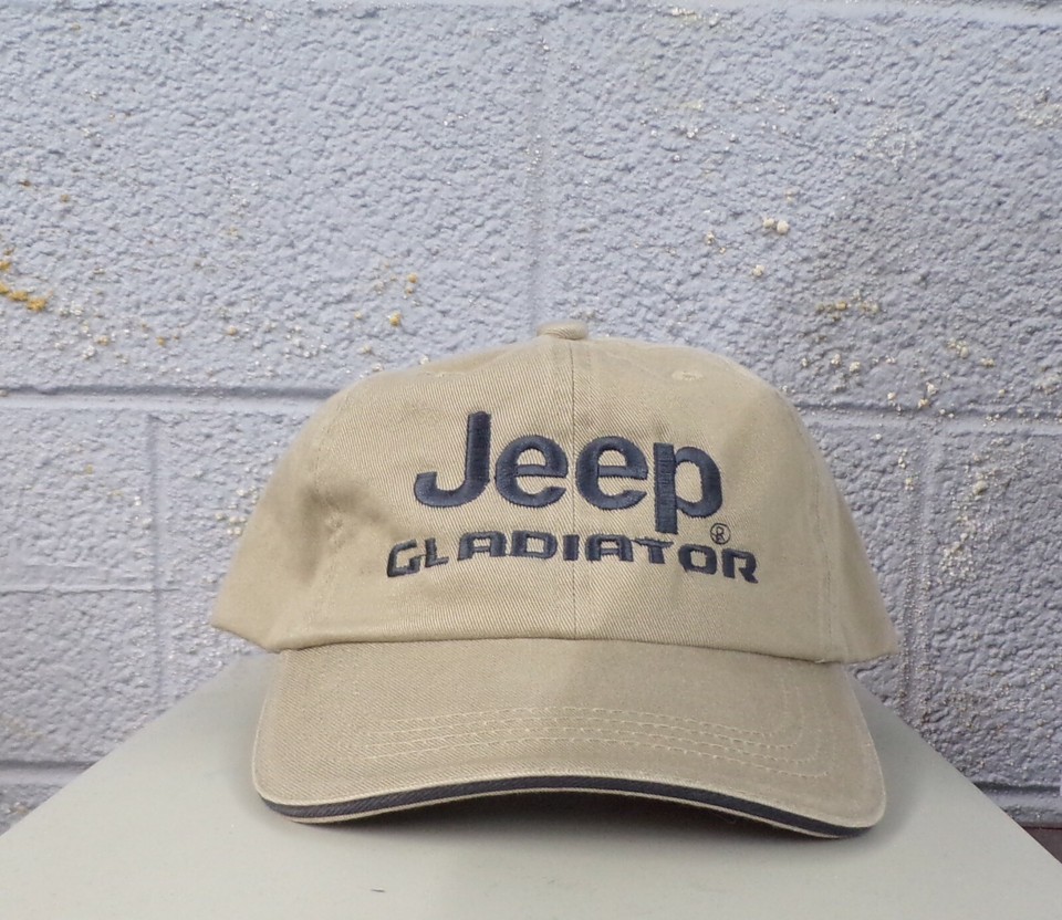 JEEP Gladiator Embroidered Ball Cap Hat Rubicon Wrangler Cherokee Track ...