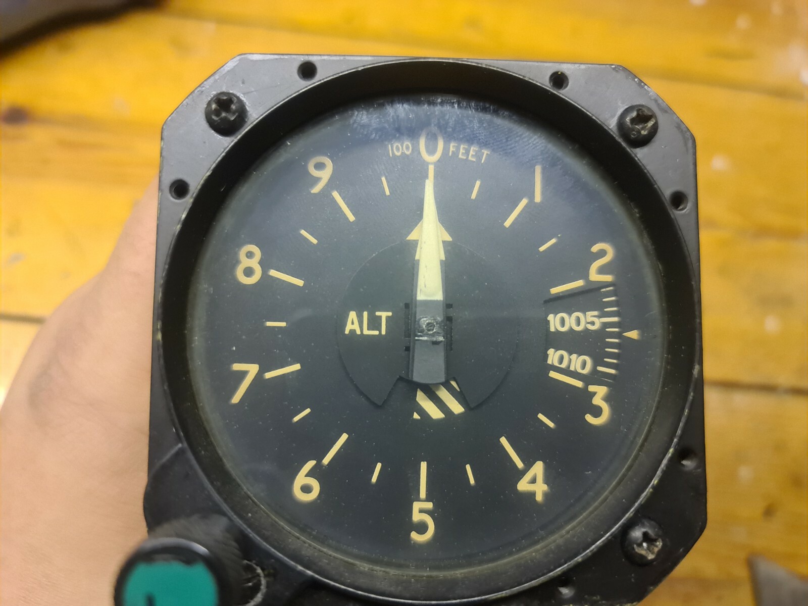 Cessna Altimeter PN C661071-0102 AERITALIA 3 Pointers 10.000ft Pointer ...