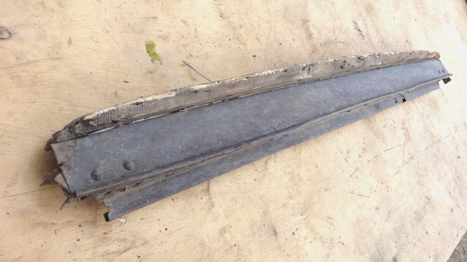 1928 1929 Ford Model A Coupe Windshield Header Panel Original 2dr Sedan ...