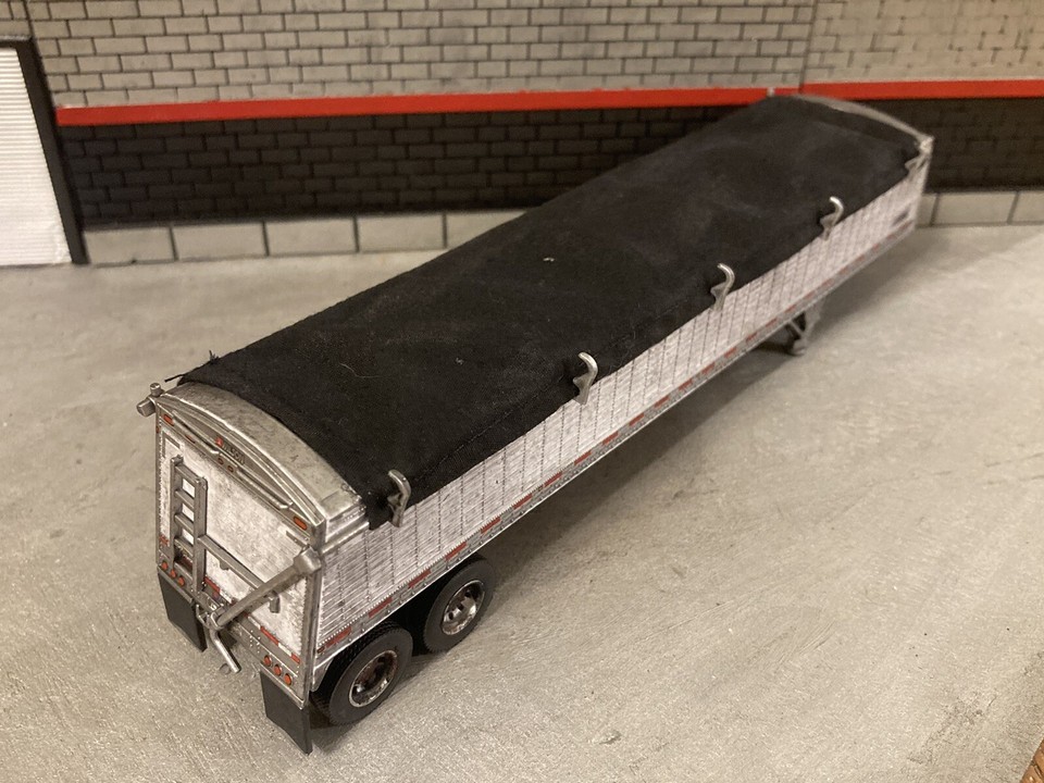 DCP Wilson Commander Grain Semi Trailer For 1/64 Diecast Truck Custom ...